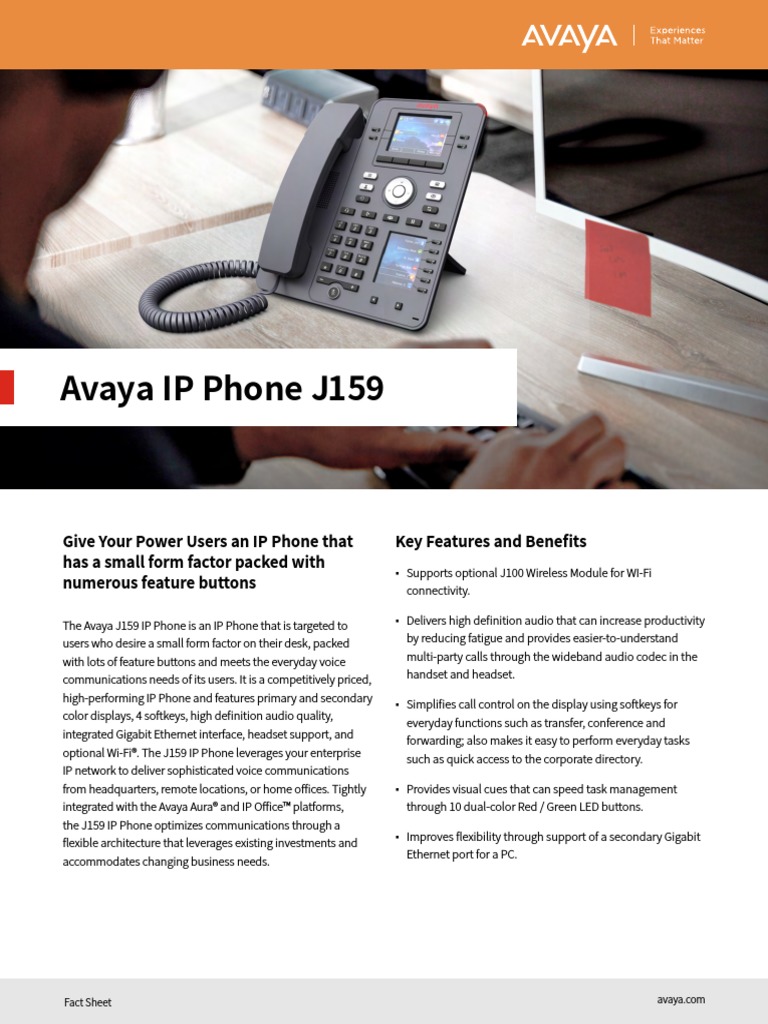 FS J159 Ip Phone | PDF | Wi Fi | Telephone