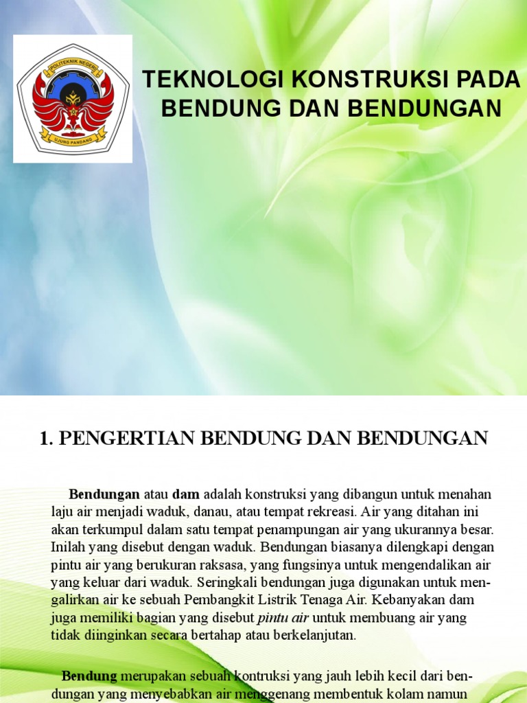 Konstruksi Bendungan | PDF