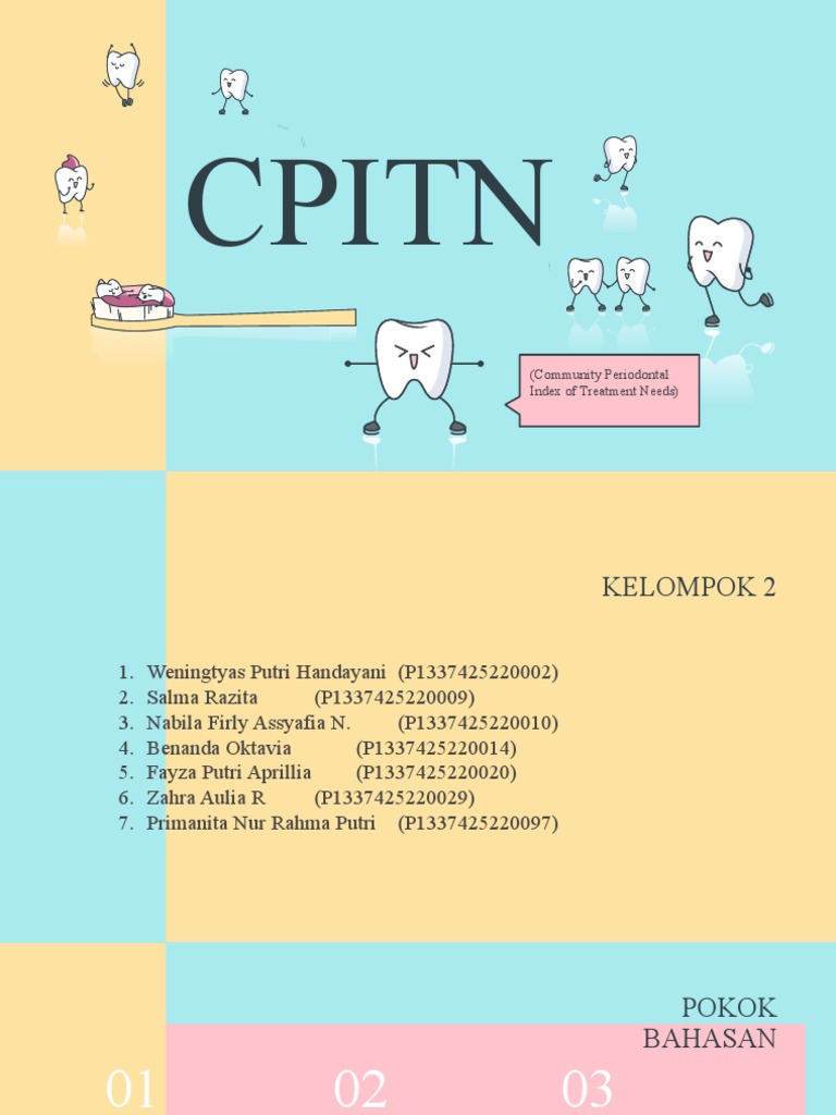 Indeks CPITN: Panduan Pemeriksaan Periodontal | PDF | Pengembangan Diri ...