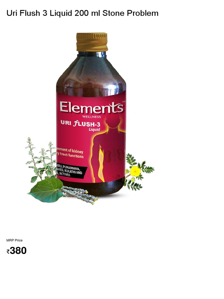Uri Flush 3 Liquid Stones Problem | PDF | Urine | Urinary System