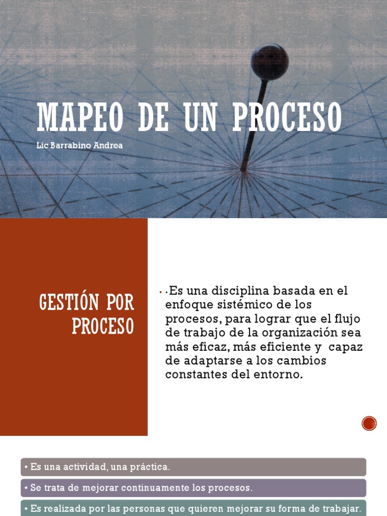 PDF Mapeo de Proceso Clase 3 | PDF