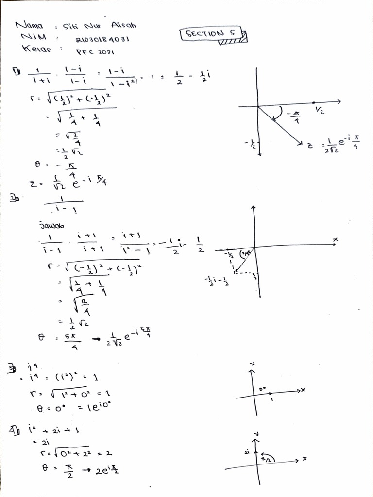 Siti Nur Aisah - Chapter 2 - Problem Section 5 | PDF