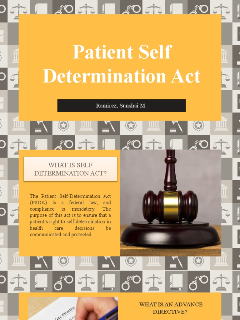 Patient Self-Determination Act Report | PDF | Health Policy | Health Economics