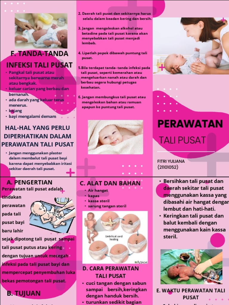 Perawatan Tali Pusat Bayi Baru Lahir | PDF
