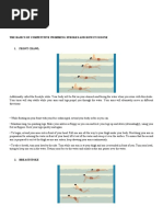 Basic Skills in Swimming | PDF | Swimming | Hiking