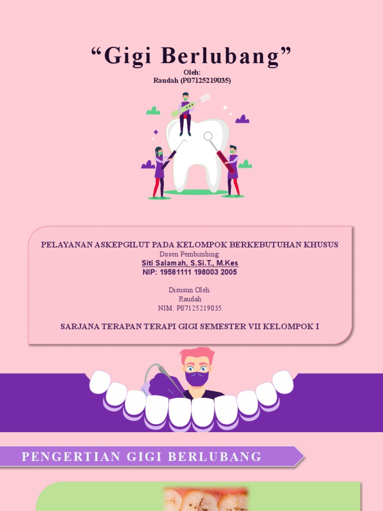 Pencegahan dan Penanganan Gigi Berlubang | PDF