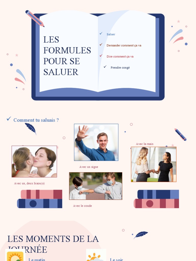 Les Salutations | PDF | Conventions culturelles | Communication humaine
