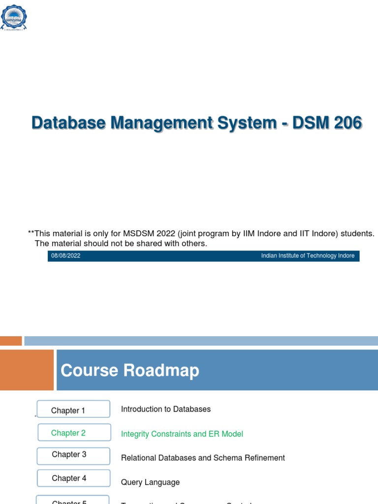 Chapter 2 Pdf Relational Database Data Model