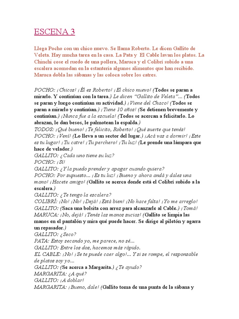 Escena 3 - Derechos Torcidos | PDF