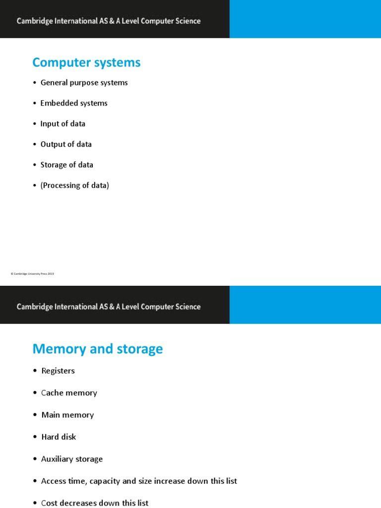 Chapter 3 PowerPoint | PDF | Computer Memory | Random Access Memory