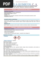 Cloroformo Hoja de Seguridad. | PDF | Cloroformo | Sustancias químicas