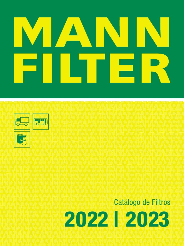 Catalogo Mann Filter PESADA 2022 2023 Web | PDF | Aplicativo para celular | Qualidade (negócios)