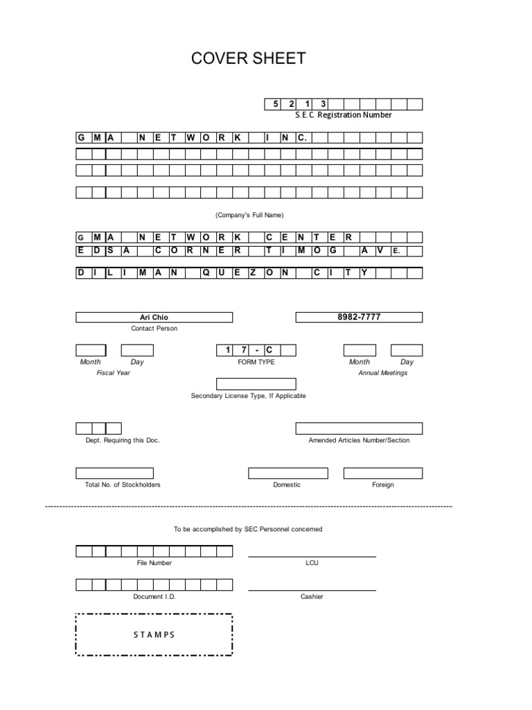 GMA SEC Form 17C - PR - Network Coverage 090522 | PDF | Securities ...