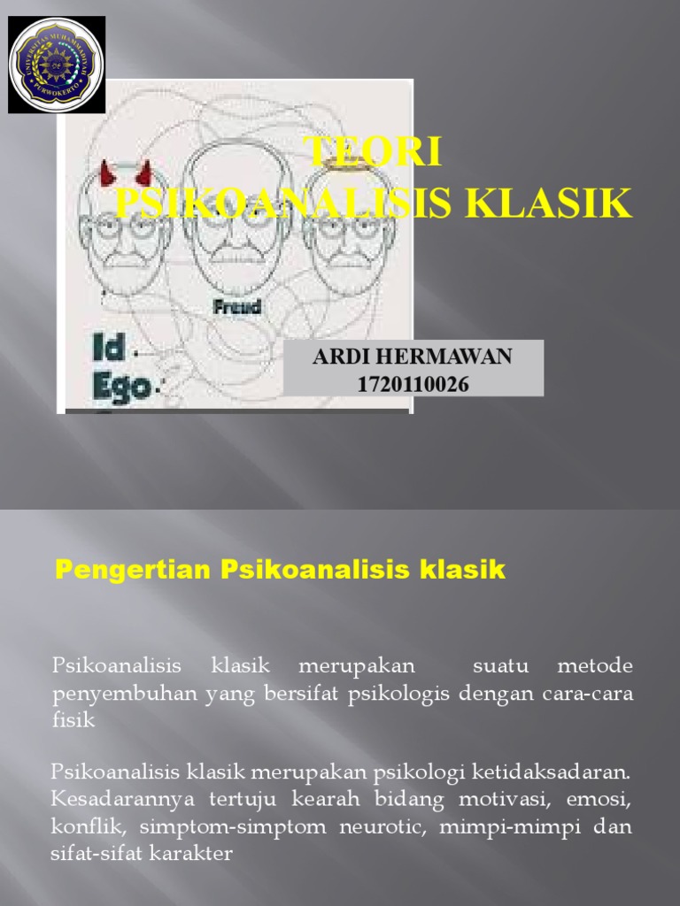 Teori Psikoanalisis | PDF