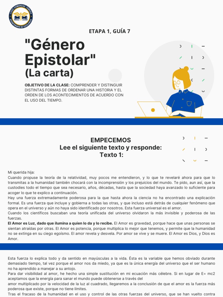 El Amor en el Género Epistolar | PDF | Amor | Universo