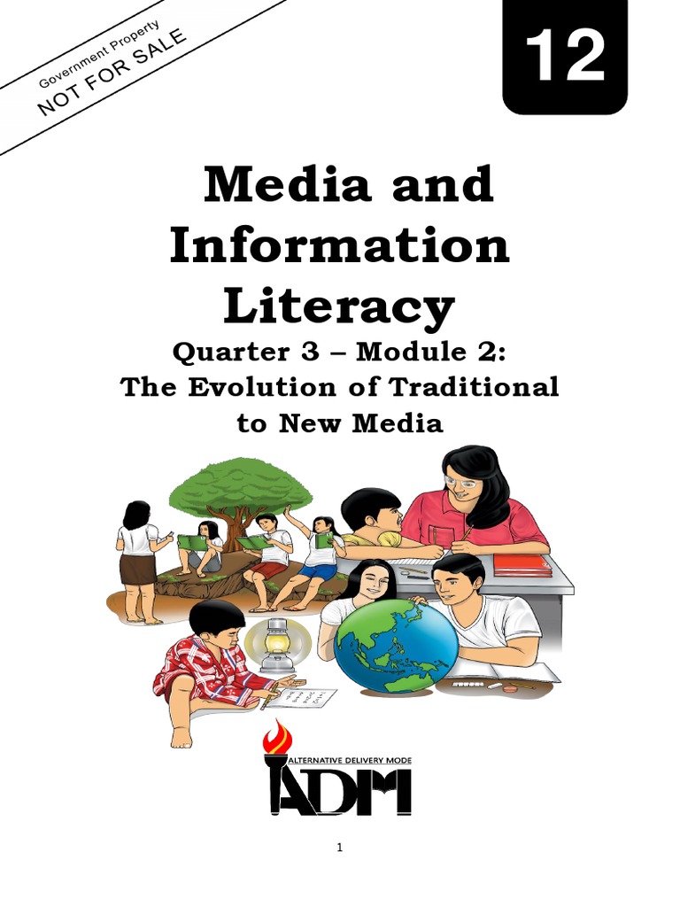 NCR MLA MediaInfoLit M2 L2 The Evolution of Traditional To New Media ...
