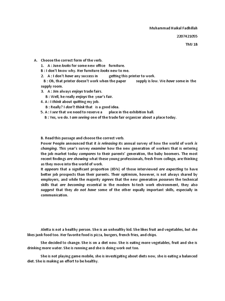 Muhammad Haikal Fadhillah - 2207421055 | PDF | Foods | Food And Drink