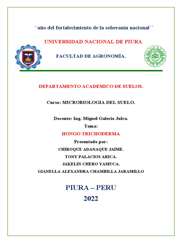 Hongo Trichoderma | PDF | Hongo | Enzima