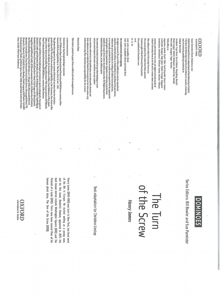 The Turn of The Screw | PDF