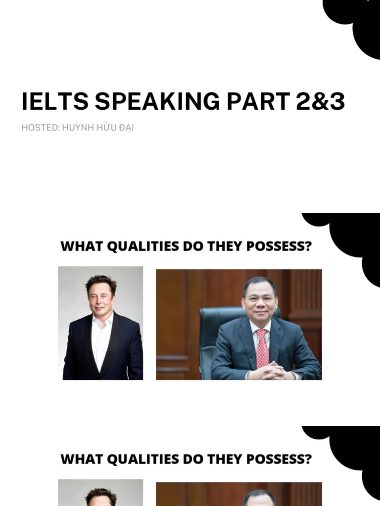 Ielts Speaking Part 2 | PDF