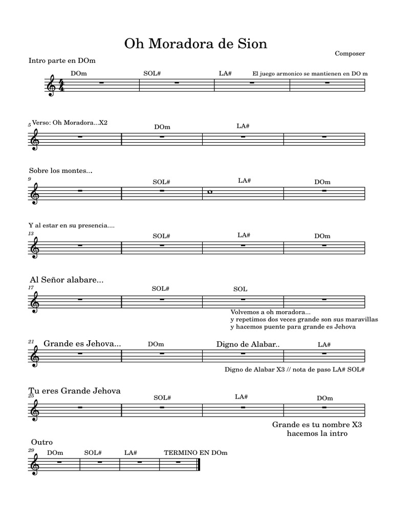 Oh Moradora de Sion | PDF | Salmos | Ketuvim