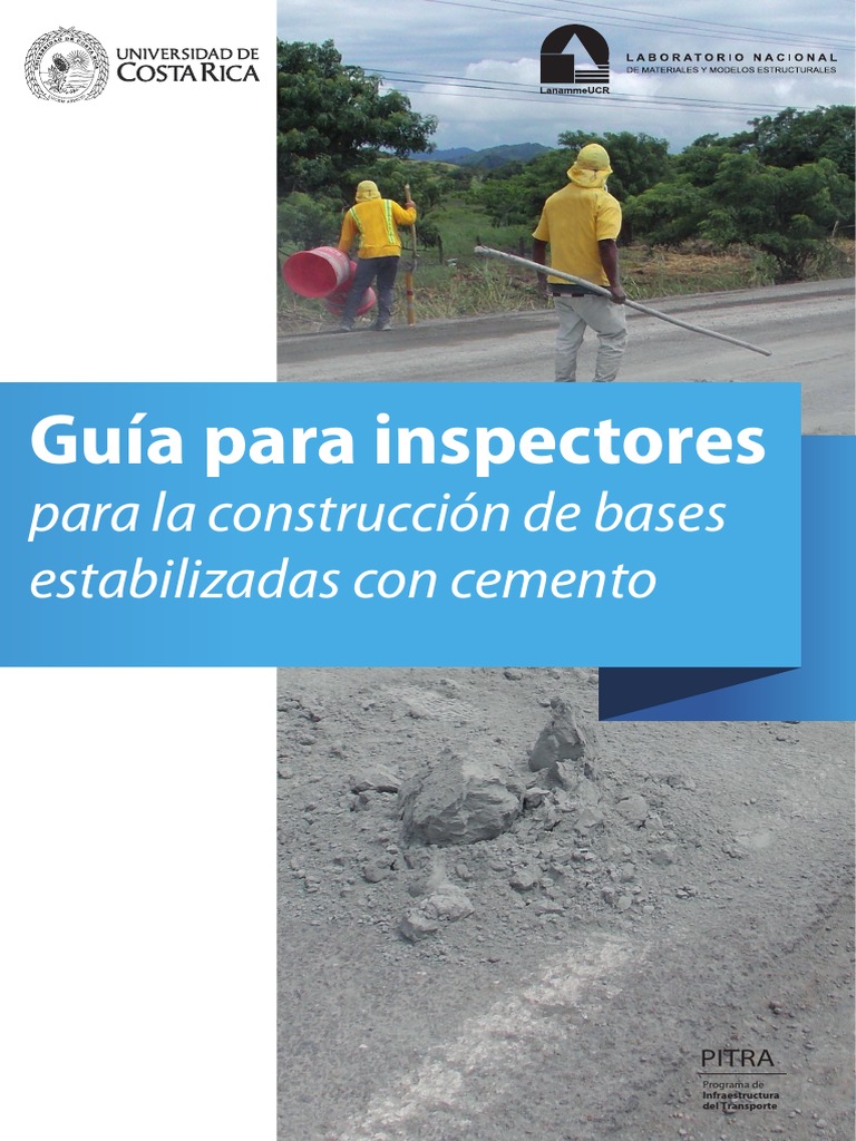 Guía Bases Estabilizadas | PDF | Cemento | Agua