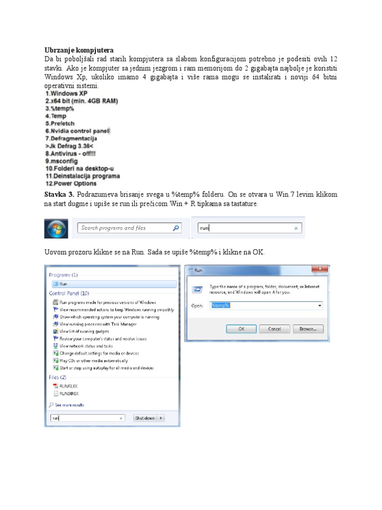 Ubrzanje Kompjutera | PDF
