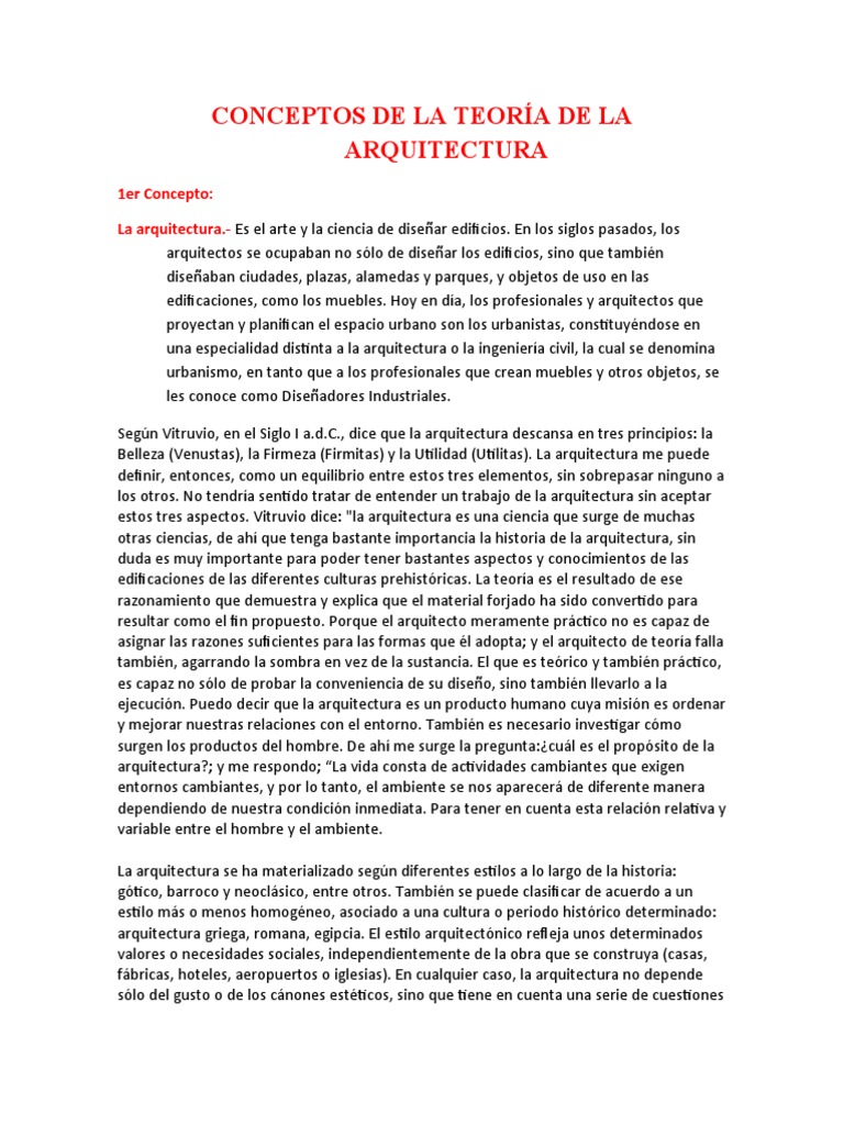 La Arquitectura Es El Arte y La Ciencia de Diseñar Edificios | PDF | Diseño