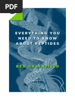 Peptide Cheat Sheet 2024 | PDF | Dose (Biochemistry) | Chemistry