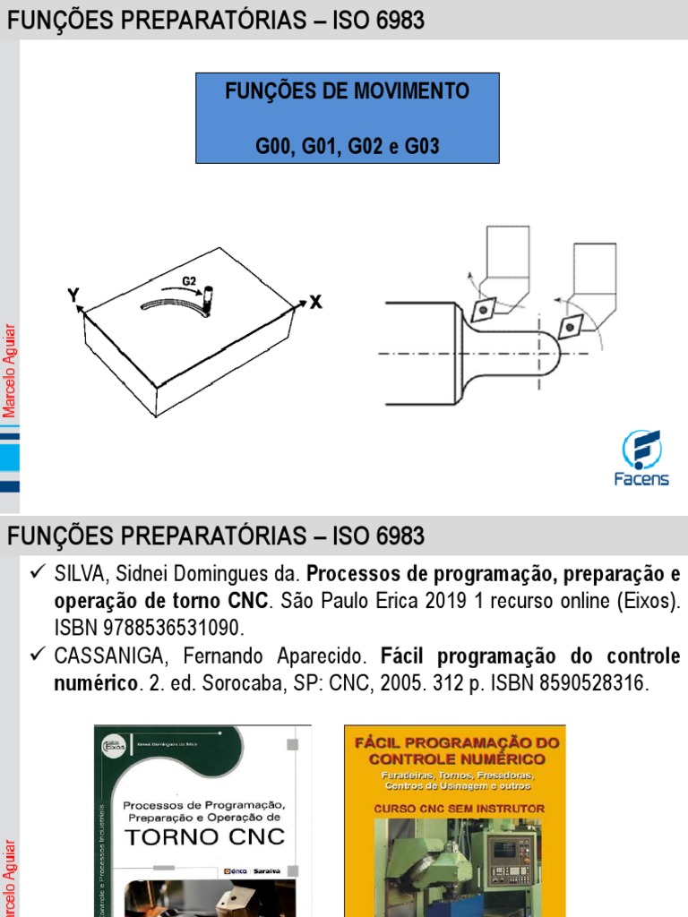 Máquinas CNC - Funções G00 G01 G02 G03 | PDF