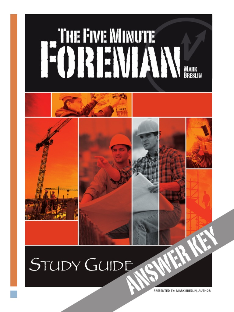 FMF Study Guide Answer Key Rev | PDF | Mentorship | Decision Making