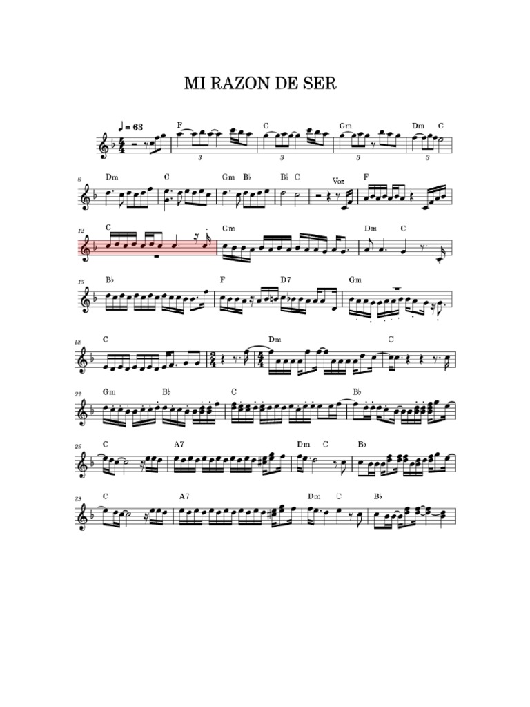 Mi Razon de Ser | PDF