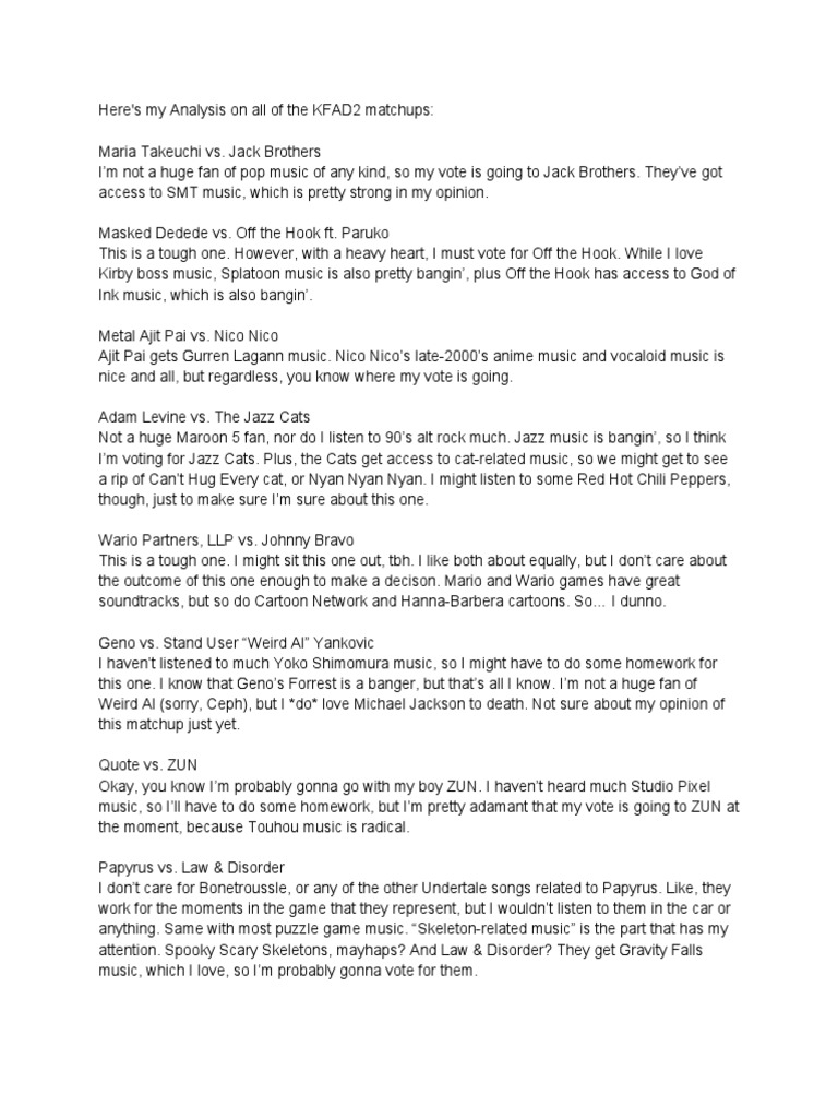 KFAD2 Analysis | PDF