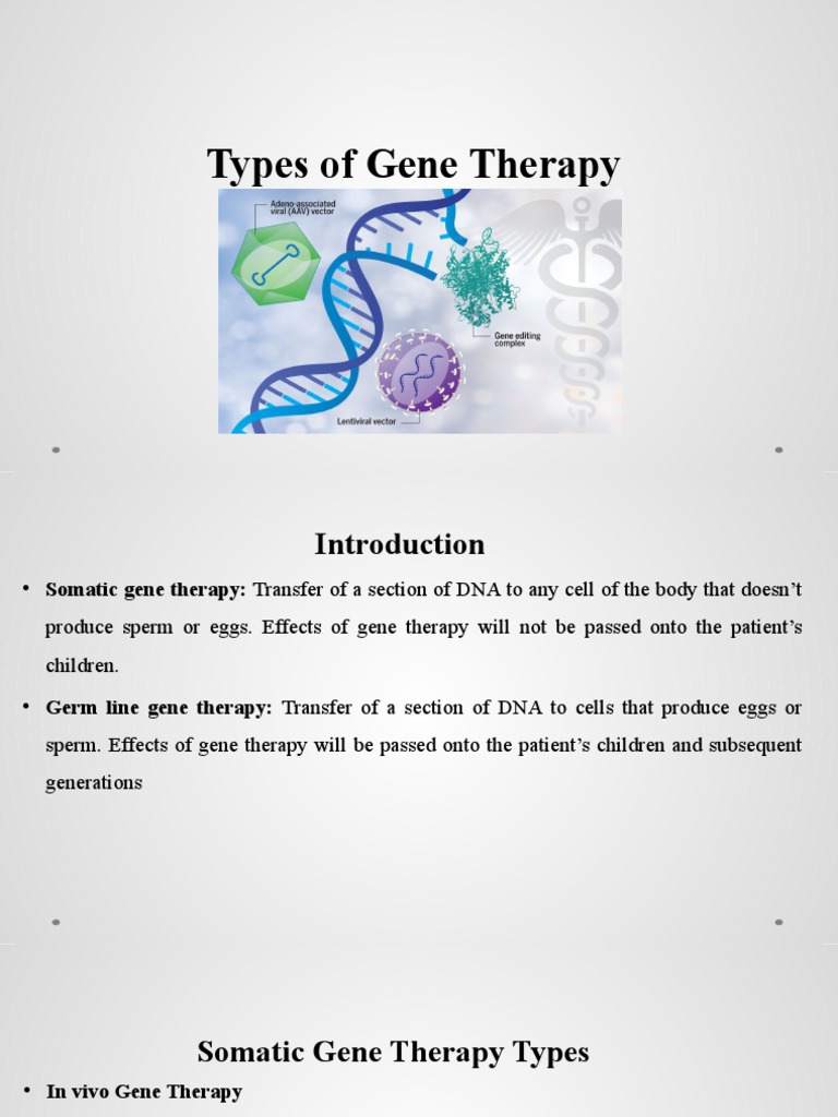 Types and Risks of Gene Therapy | PDF | Gene Therapy | Cancer