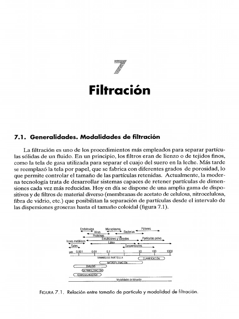 Filtración | PDF