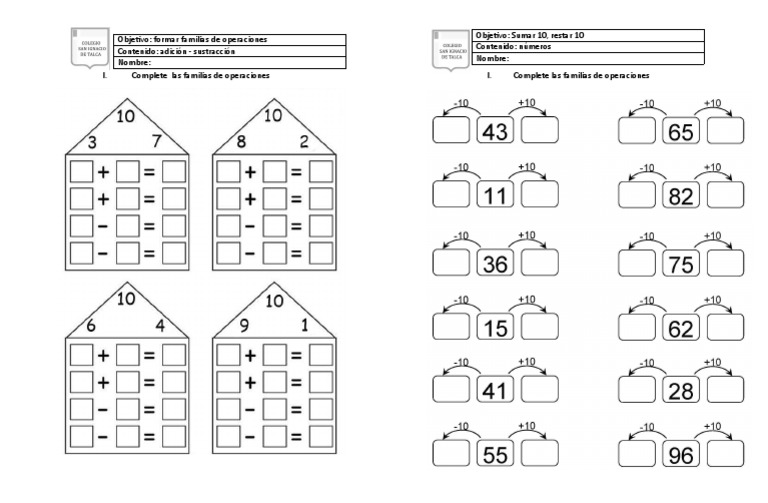 Familia Numeros | PDF