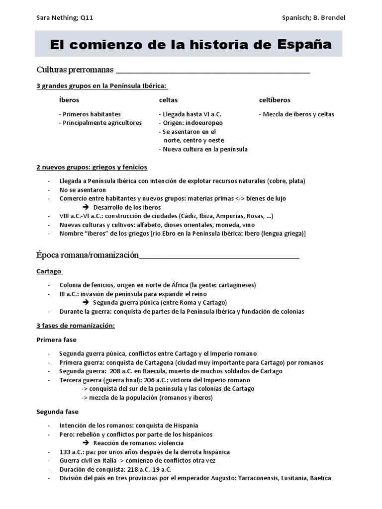 El Comienzo de La Historia de Espana | PDF | imperio Romano | Cartago