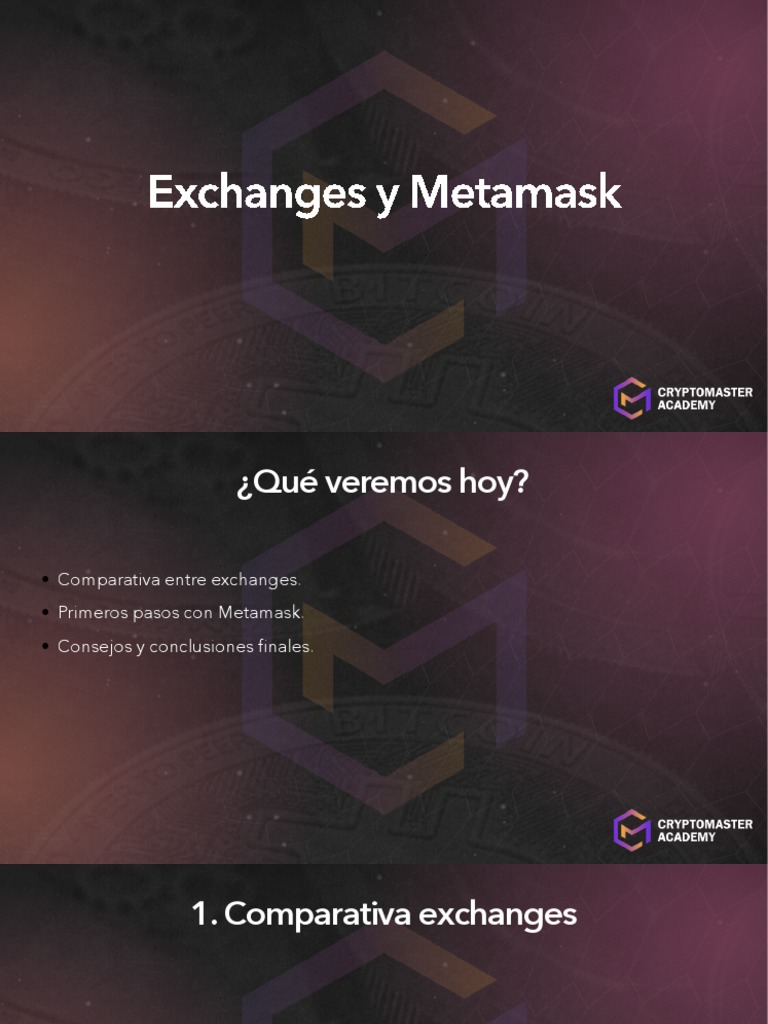 Exchanges y Metamask | PDF