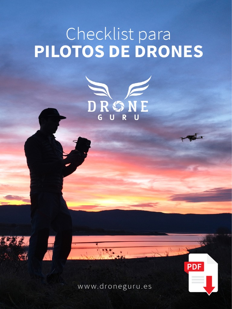 CheckList Descargable Droneguru | PDF | Vehículo aéreo no tripulado ...