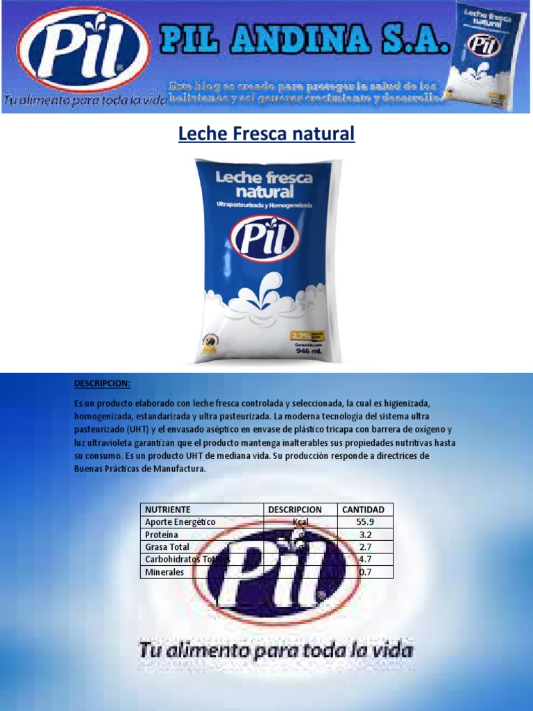 Catalogo Pil | PDF | Leche | Productos lácteos