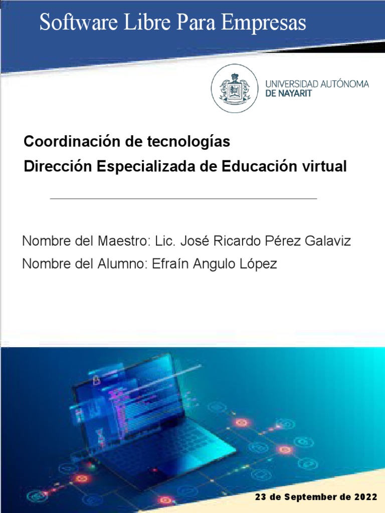Software Libre Educativo Ensayo | PDF | Software | Maestros