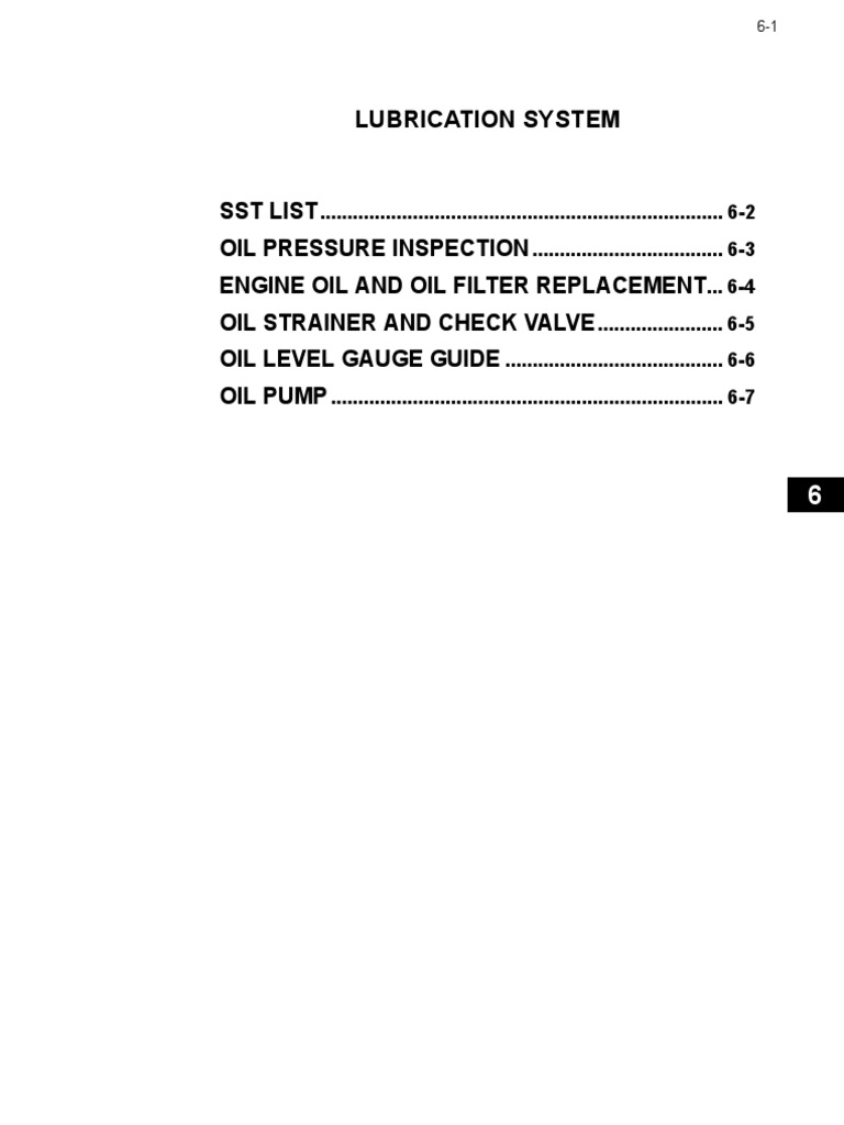 Sect 6 Lubrication System 1fs Engine Ce303 | PDF | Mechanical ... Sect 6 Lubrication System 1fs Engine Ce303 | PDF | Mechanical ...