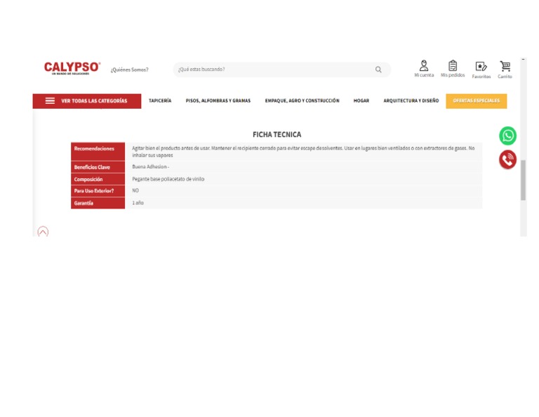 Ficha Tecnica de Pegante Boxer | PDF