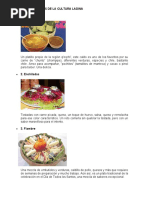 Recetas de Comida Xinca | PDF | Menudencias | Cocina norteamericana