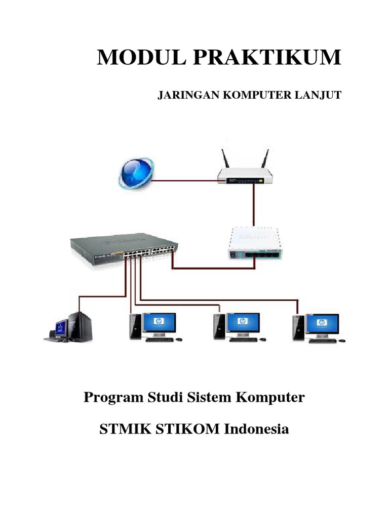 MODUL Jaringan Komputer LANJUT | PDF | Teknologi & Rekayasa