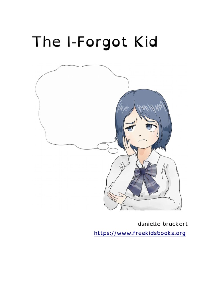 The I Forgot Kid FKB | PDF | Laughter | Bullying