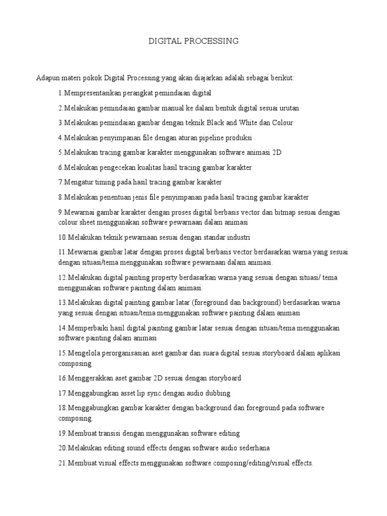 Digital Processing | PDF