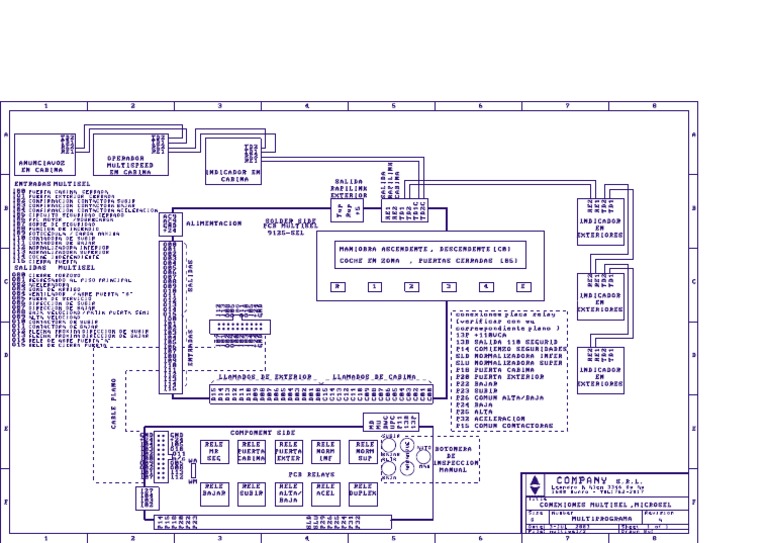 Company Multisel Microsel Diagrama-1 | PDF