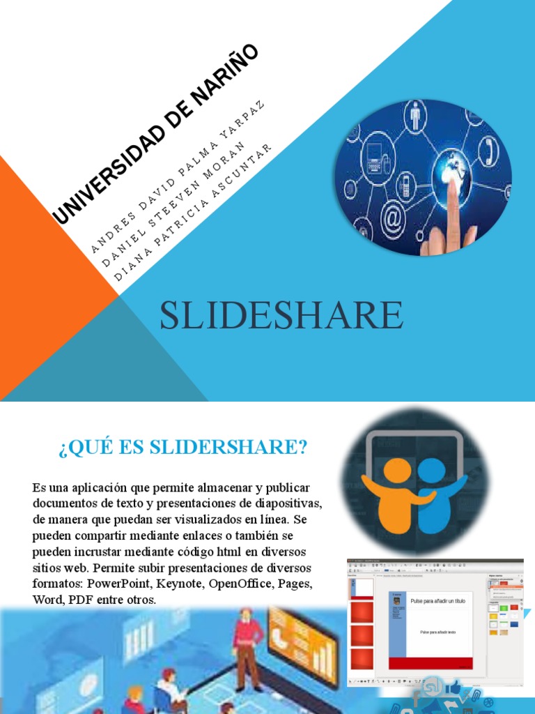 Plataforma Slideshare | Descargar gratis PDF | Página web | Comunicación