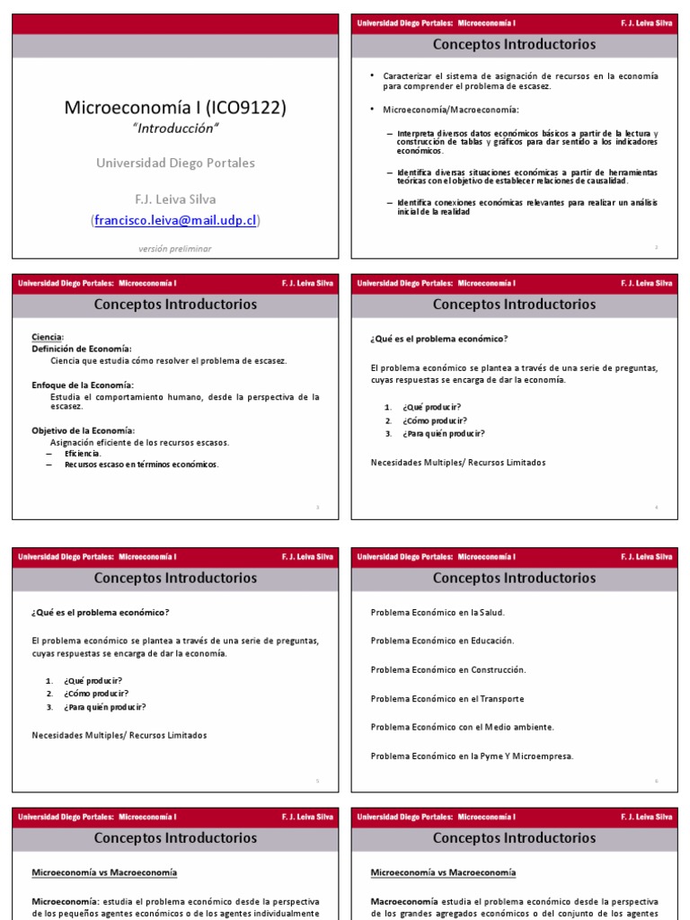 Clase Micro I - 01 - Introduccion y Los Diez Principios & Modelos ...